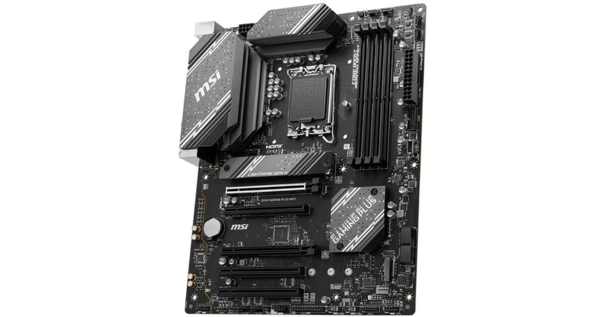 1700 MSI PRO B760 Gaming Plus WIFI (7D98-007R) | Pepita.com