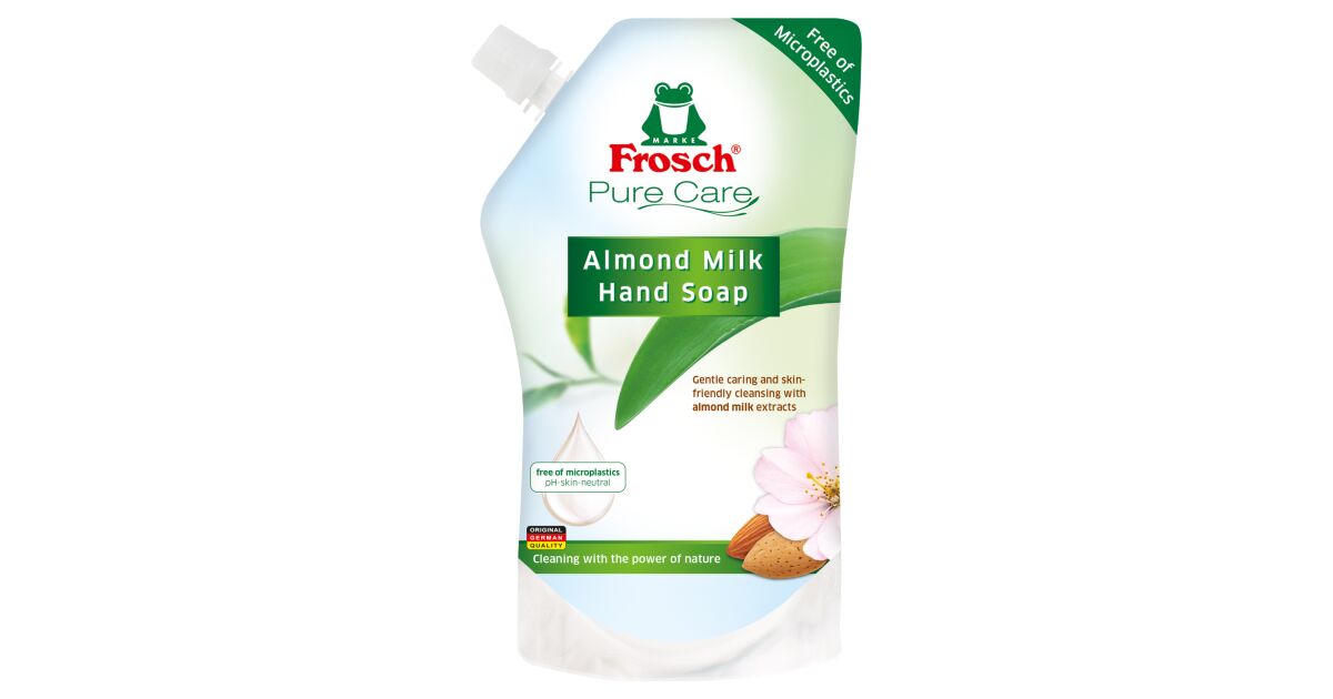 Reviews: Frosch Almond Milk Liquid Soap Refill 500ml | Pepita.com