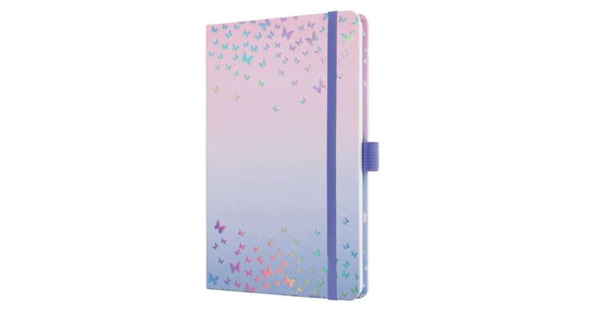 SIGEL Naptár, A5, heti, 2024, kemény borító, SIGEL Jolie, Butterfly ...