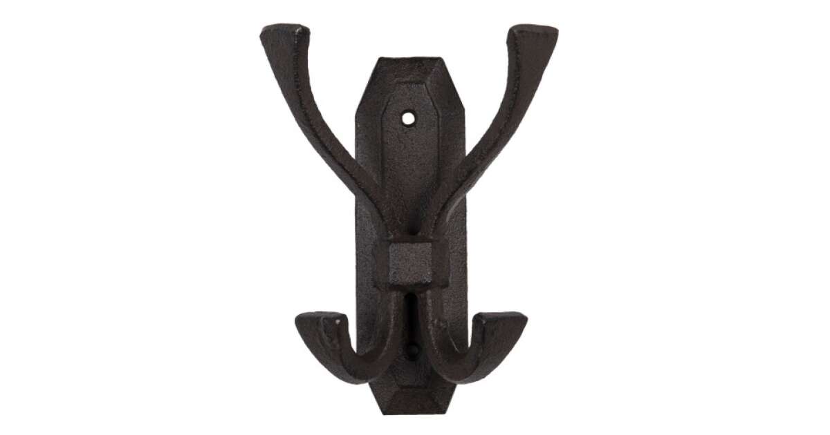 Öntöttvas Fali fogas 13x7x17cm | Pepita.hu