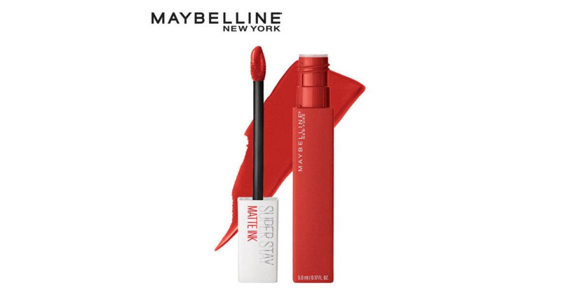 Maybelline Super Stay Matte Ink 118 Dancer Matt Folyékony Rúzs - 5 ml ...