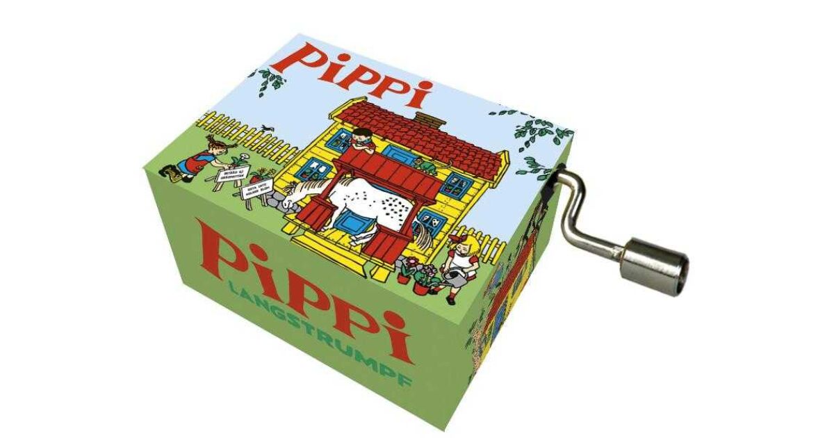 Fridolin Pippi Langstrumpf Zenélődoboz - Pippi a Villában | Pepita.hu