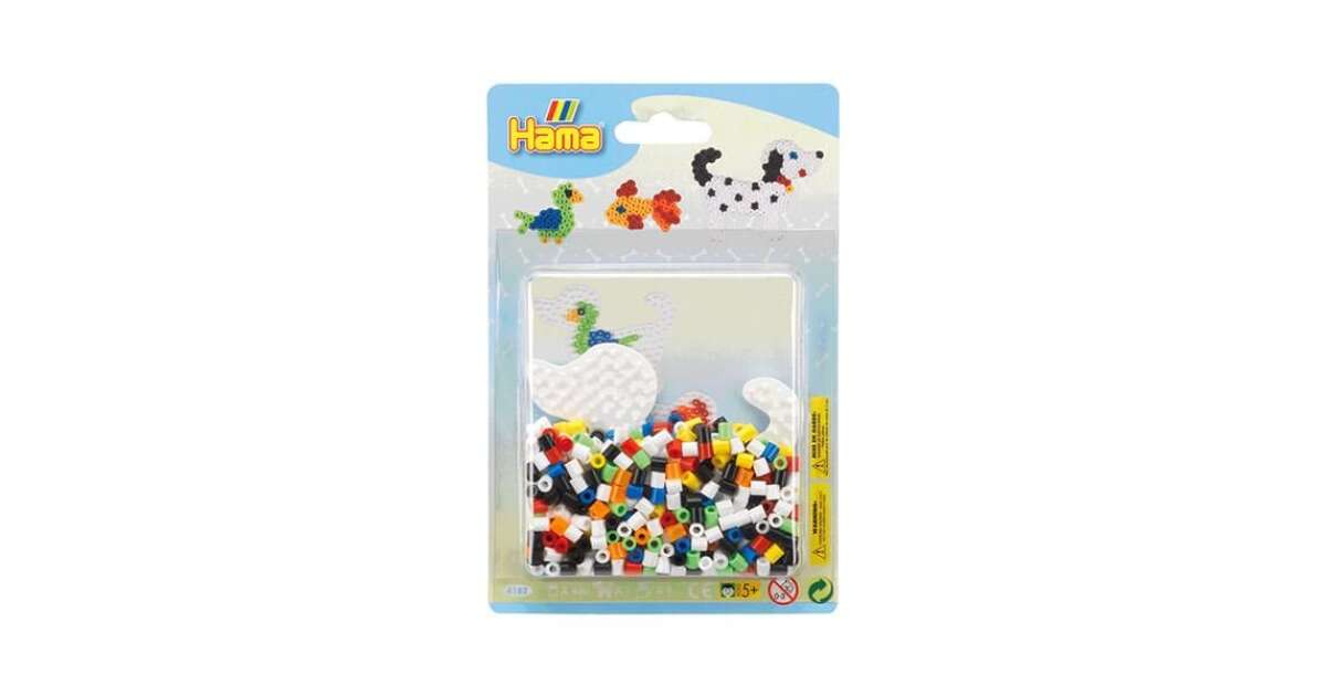 HAMA Midi kutyás vasalható gyöngy készlet - 450 darabos | Pepita.hu