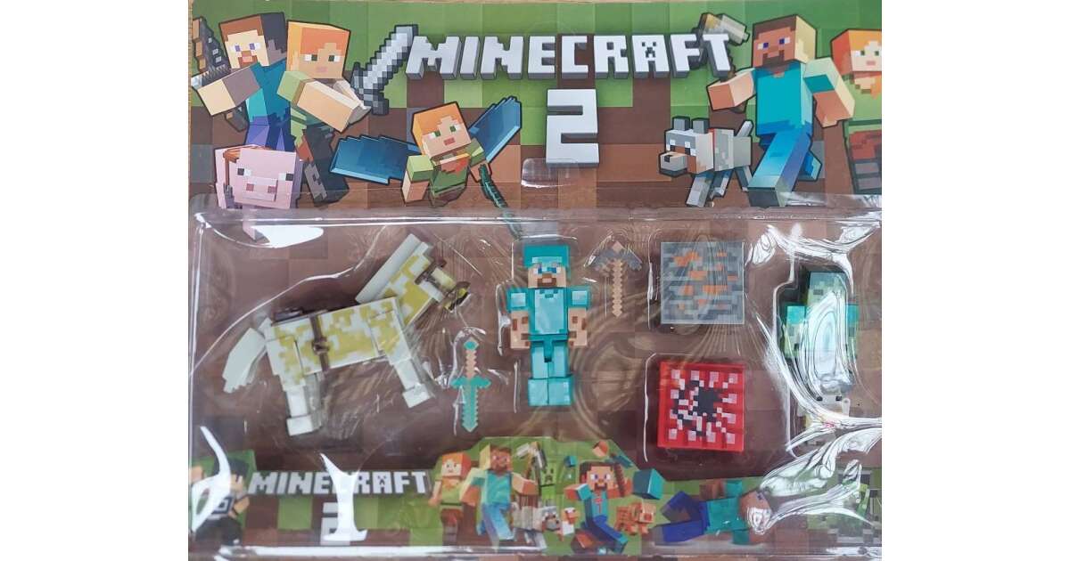 Minecraft játék jellegű figurák 03 | Pepita.hu
