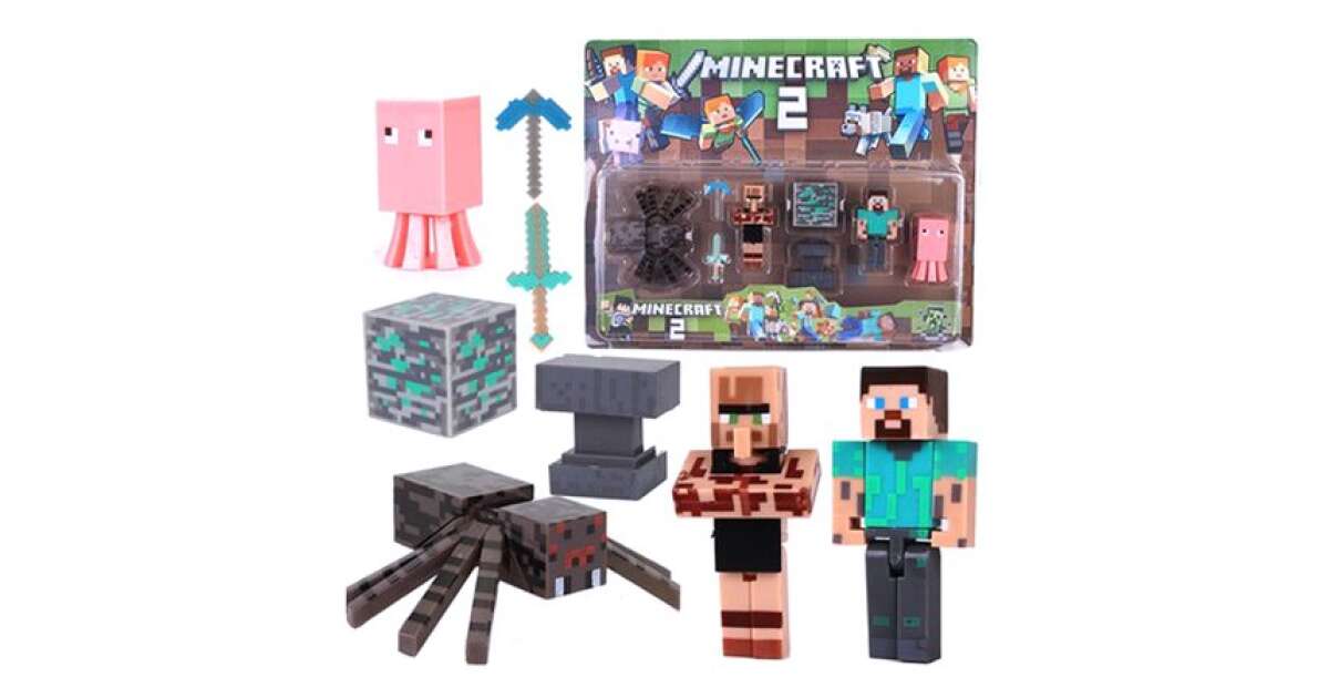 Minecraft játék jellegű figurák 05 | Pepita.hu