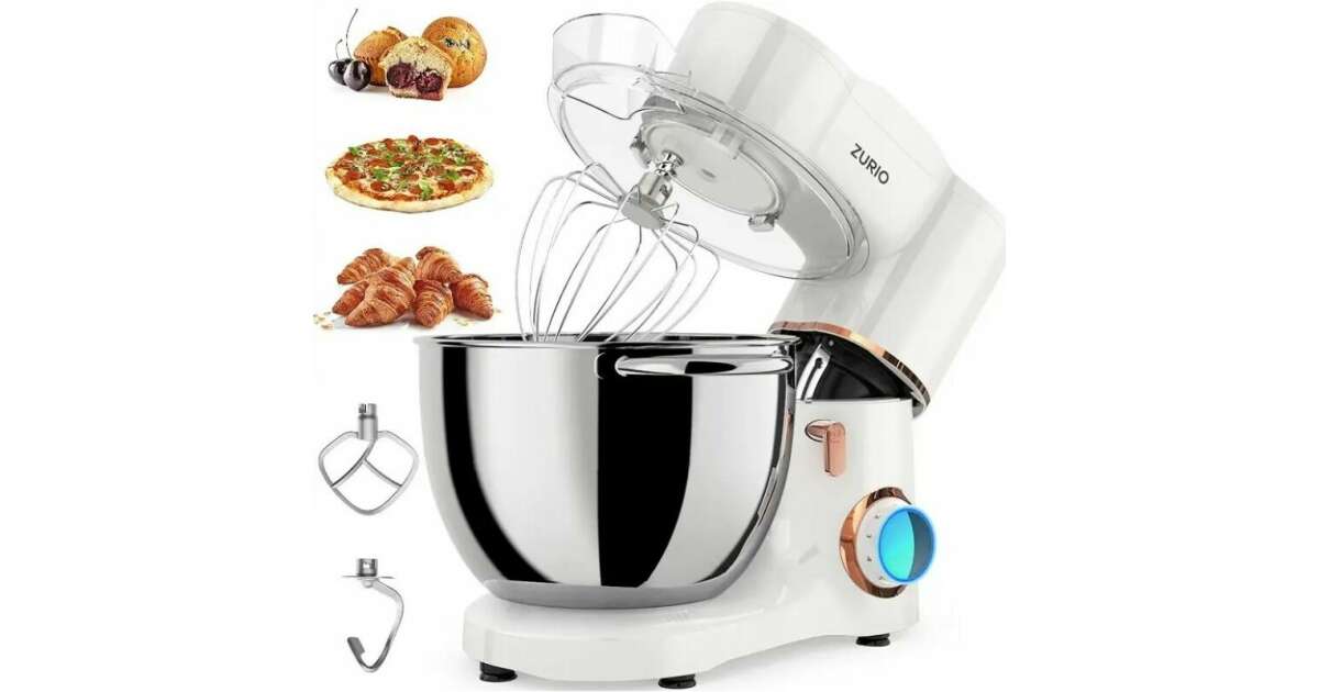 ZURIO multifunkciós robotgép 1500W teljesítménnyel, 8 literes ...