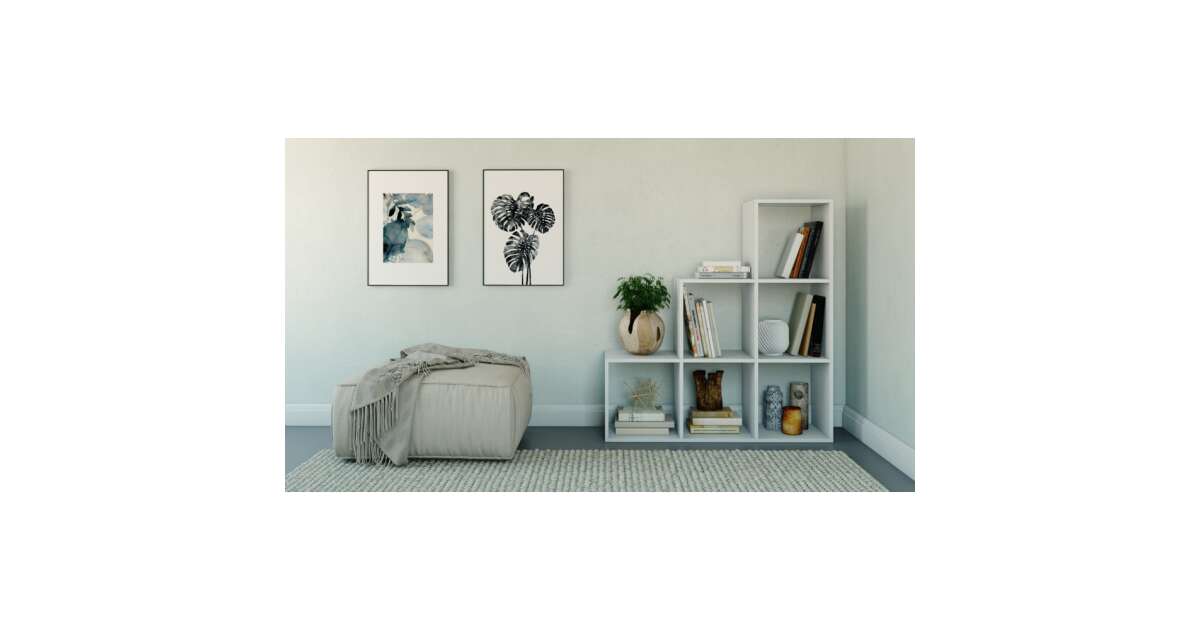 Step 3x3 Polc #fehér | Pepita.hu