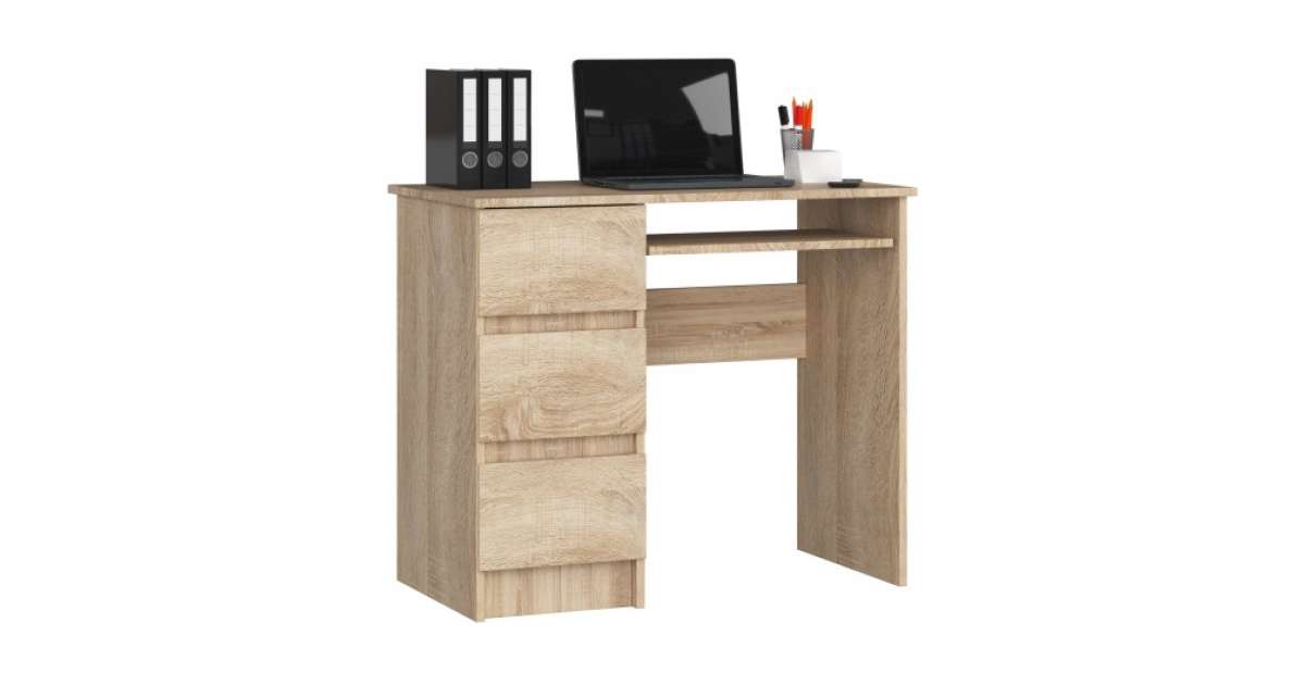 Left Handed Computer Desk P77_90 - More colours | Pepita.com