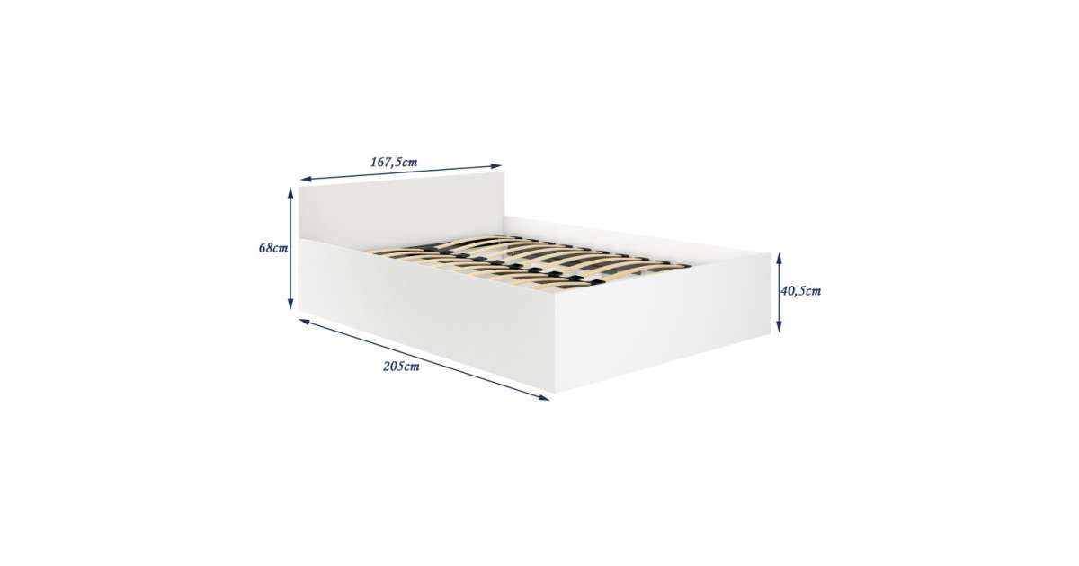 Posteľ s matracom a roštom P160_200 - Viac farieb | Pepita.com