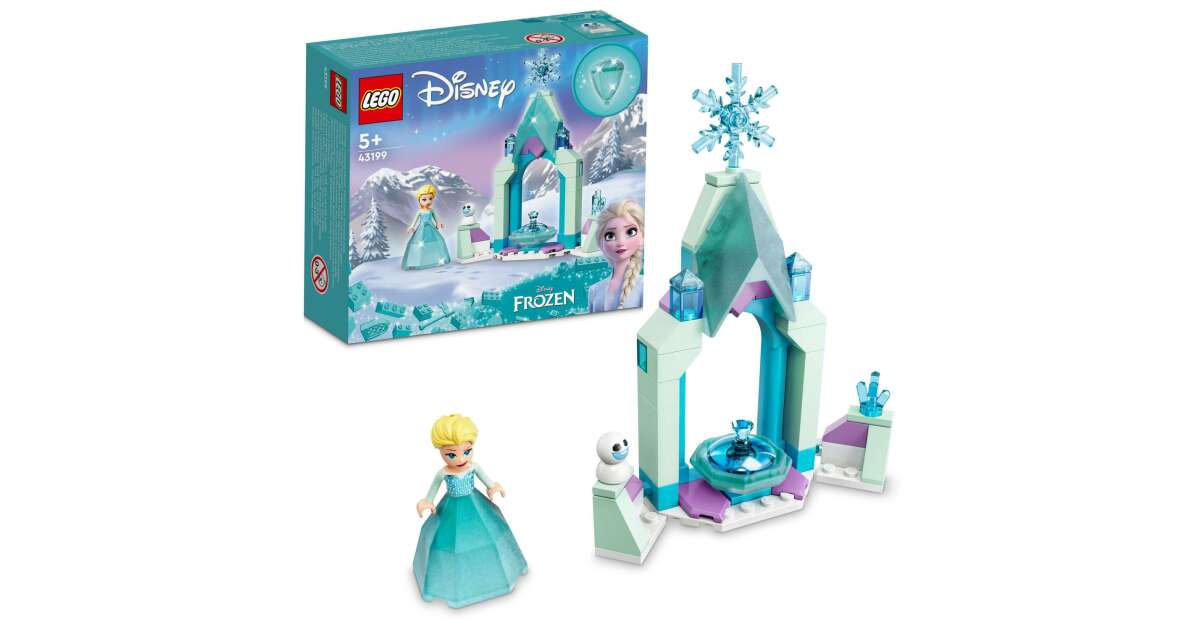 LEGO® Disney Princess Elsa's Castle Garden 43199 | Pepita.com