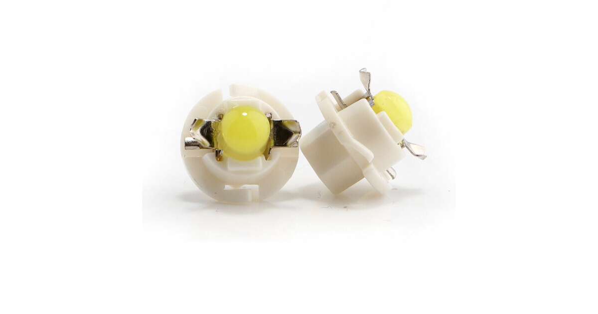 Autós led - B8.4D 1W COB led hideg fehér W1.2W műszerfal led | Pepita.hu