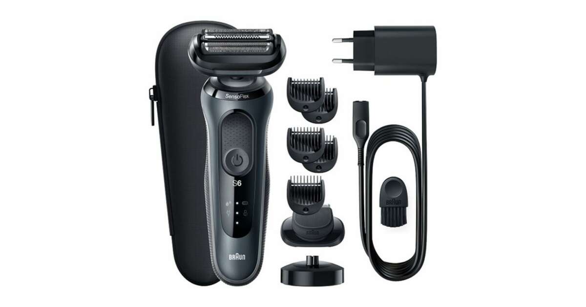 Braun 61-N4500CS szürke akkumulátoros férfi borotva | Pepita.hu