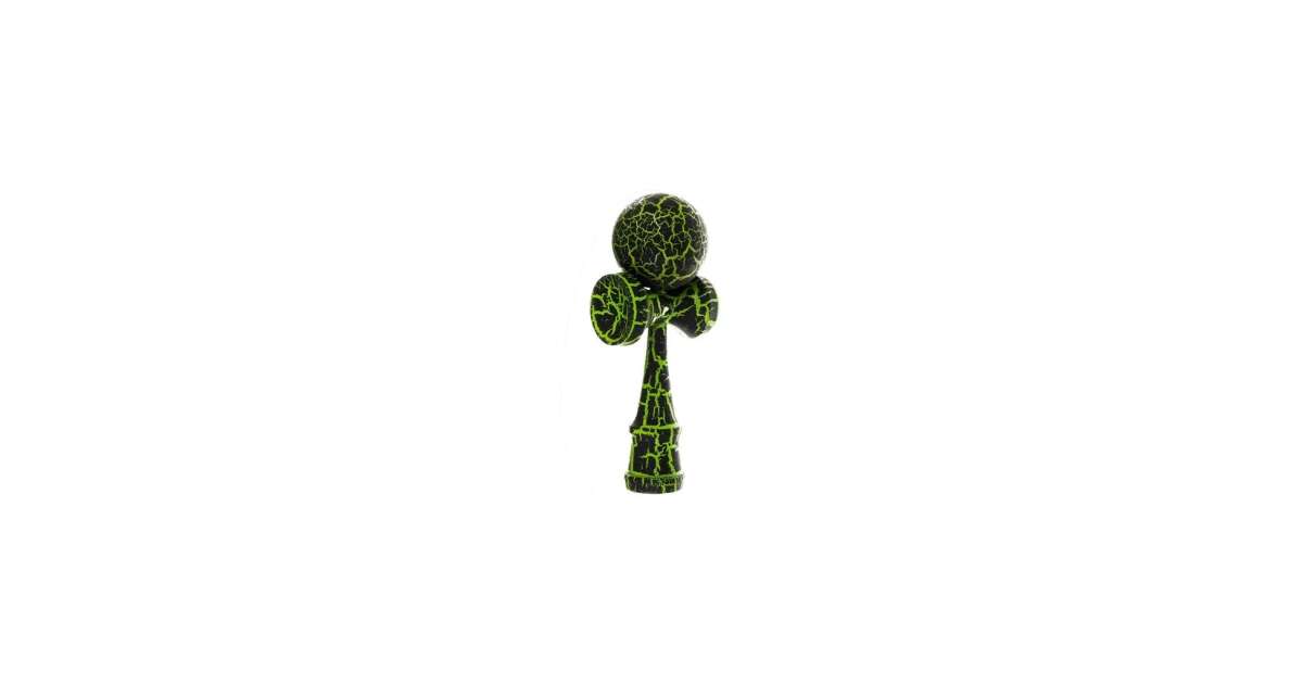 Kendama zručnosťová hra - zelená | Pepita.com