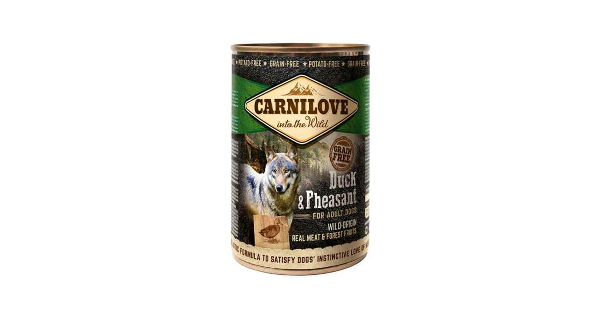 Carnilove Adult Duck & Pheasant Can- Conservă cu carne de rață și fazan ...