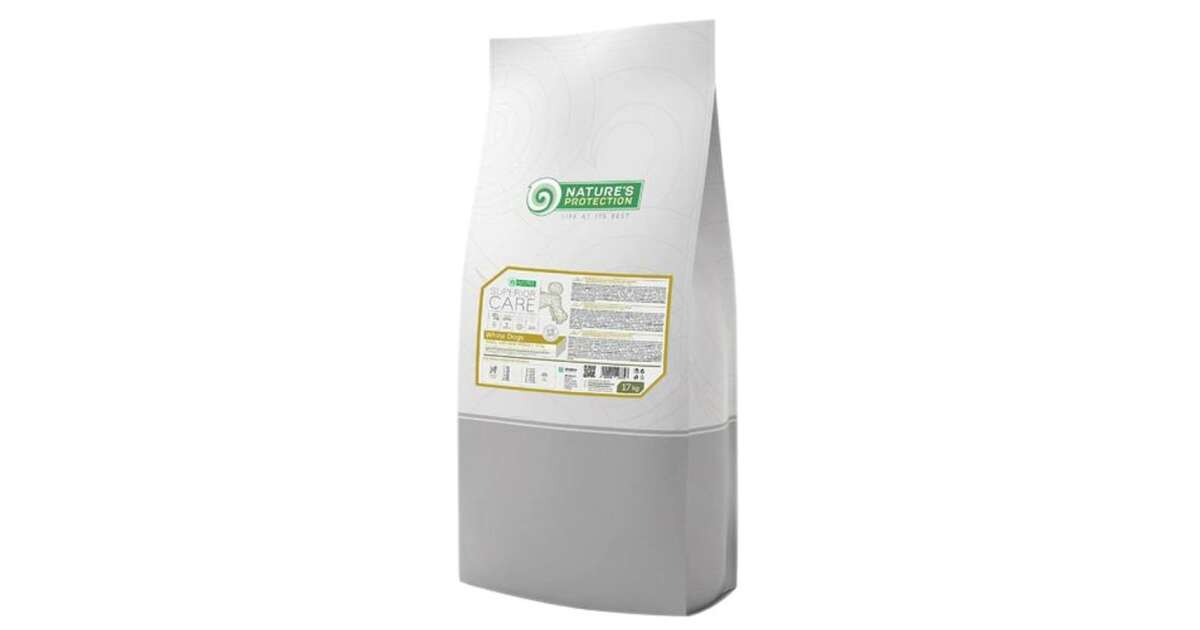 Natures Protection Sc White Dog Adult Mici și Mini 17kg | Pepita.com