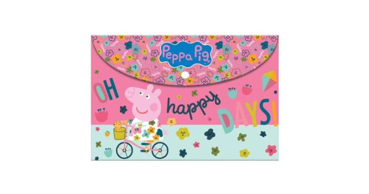 Peppa pig patent folder A4 dimensiune | Pepita.com