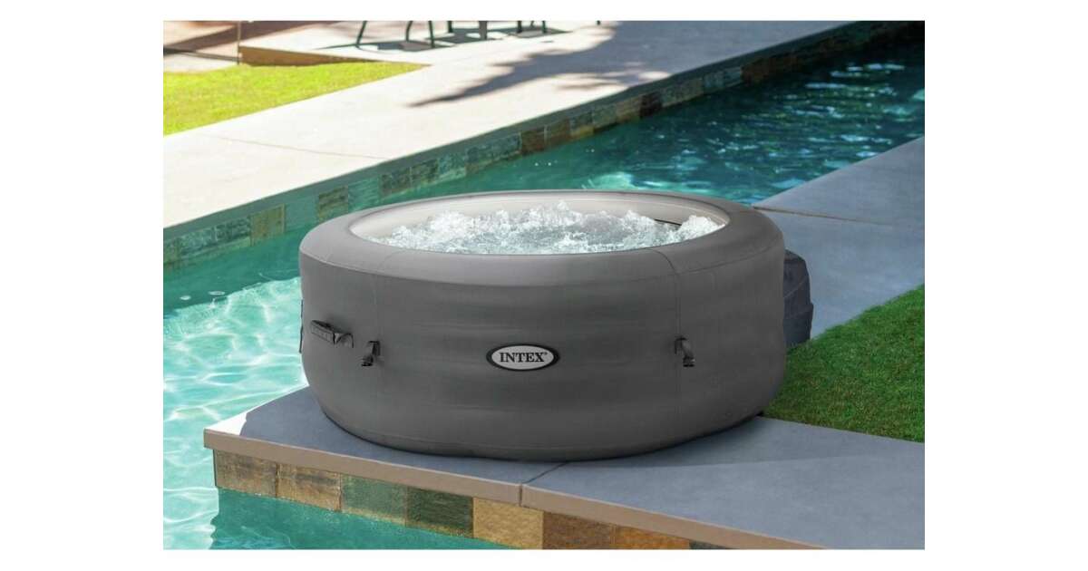 Intex Simple Spa 4 személyes jakuzzi, O 196 x 66 cm | Pepita.hu