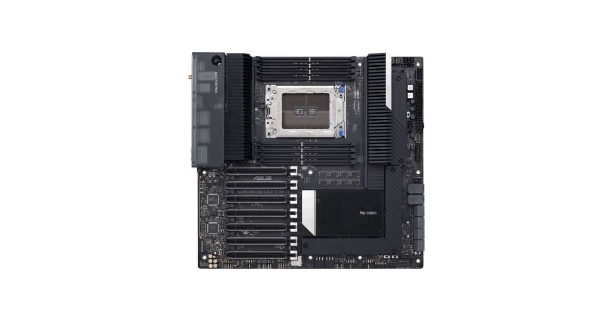 ASUS Pro WS WRX80E-SAGE SE WIFI II - motherboard - extended ATX / SSI ...
