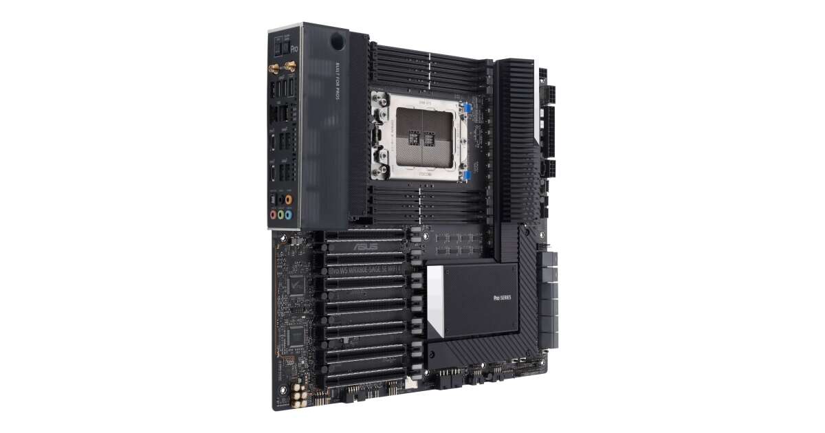 ASUS Pro WS WRX80E-SAGE SE WIFI II - motherboard - extended ATX / SSI ...