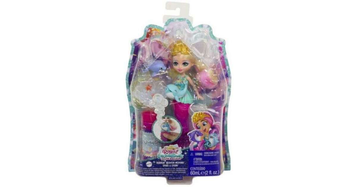 Enchantimals: Buborékfújó sellő figura kiegészítőkkel - Mattel | Pepita.hu