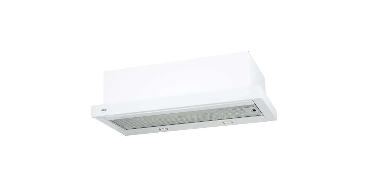 Akpo WK-7 Light Glass 60 páraelszívó / szagelszívó - fehér | Pepita.hu