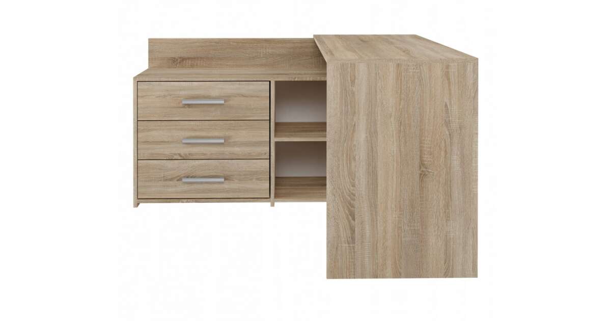 Sarok íróasztal / számítógép asztal - Holzmeister -120 x 120 cm ...