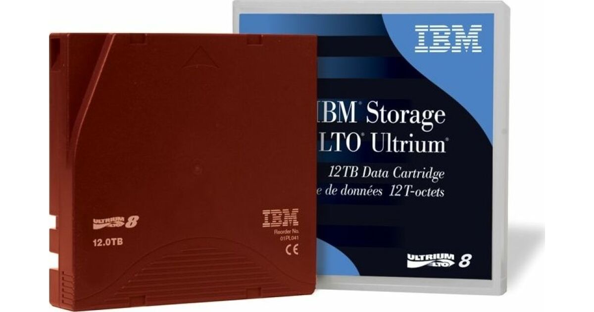 IBM LTO8 Ultrium 12TB/30TB RW adatkazetta (01PL041) | Pepita.hu