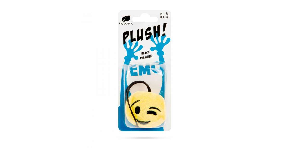 Paloma Emoji Illatosító - Plush - Black Diamond | Pepita.hu