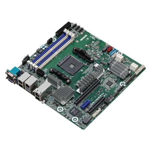ASRock Mainboard Rack X570D4U-2L2T/BCM - Micro ATX - Socket AM4 - AMD ...