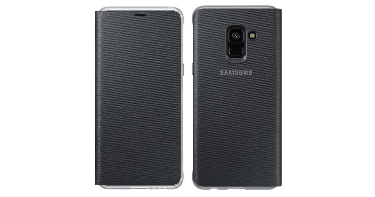 Samsung Neon Flip Cover Neon Edge - Lighting Samsung Galaxy A8 2018 ...