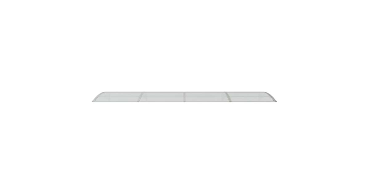 VidaXL Ajtóelőtető - Polikarbonát - 400x100 cm | Pepita.hu
