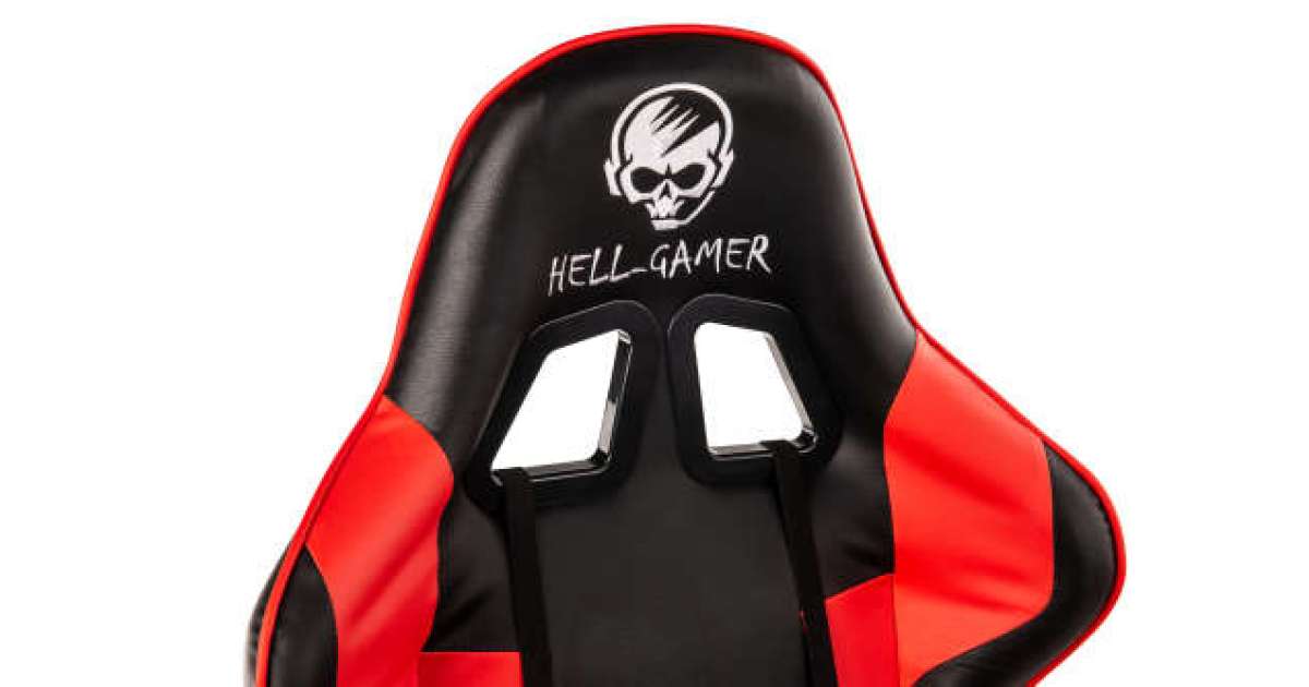 Hell Gamer professzionális Gamer szék 3D kartámasszal #fekete-piros ...
