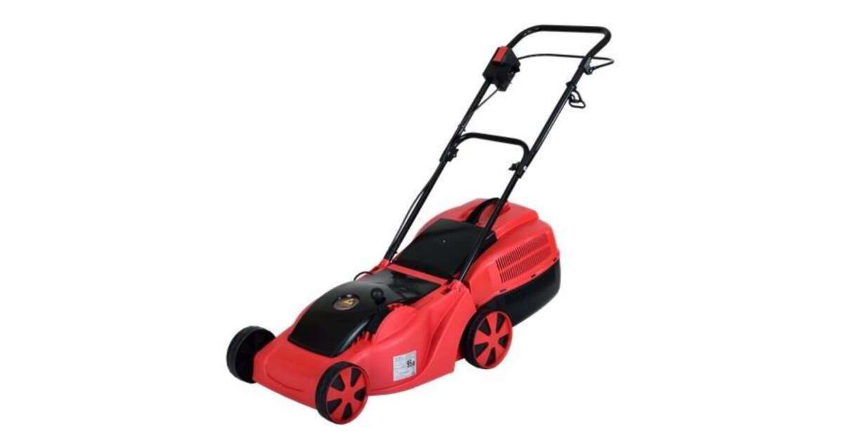 Agrimotor KK3813 Elektromos Fűnyíró 1300W, Piros-Fekete 61522647
