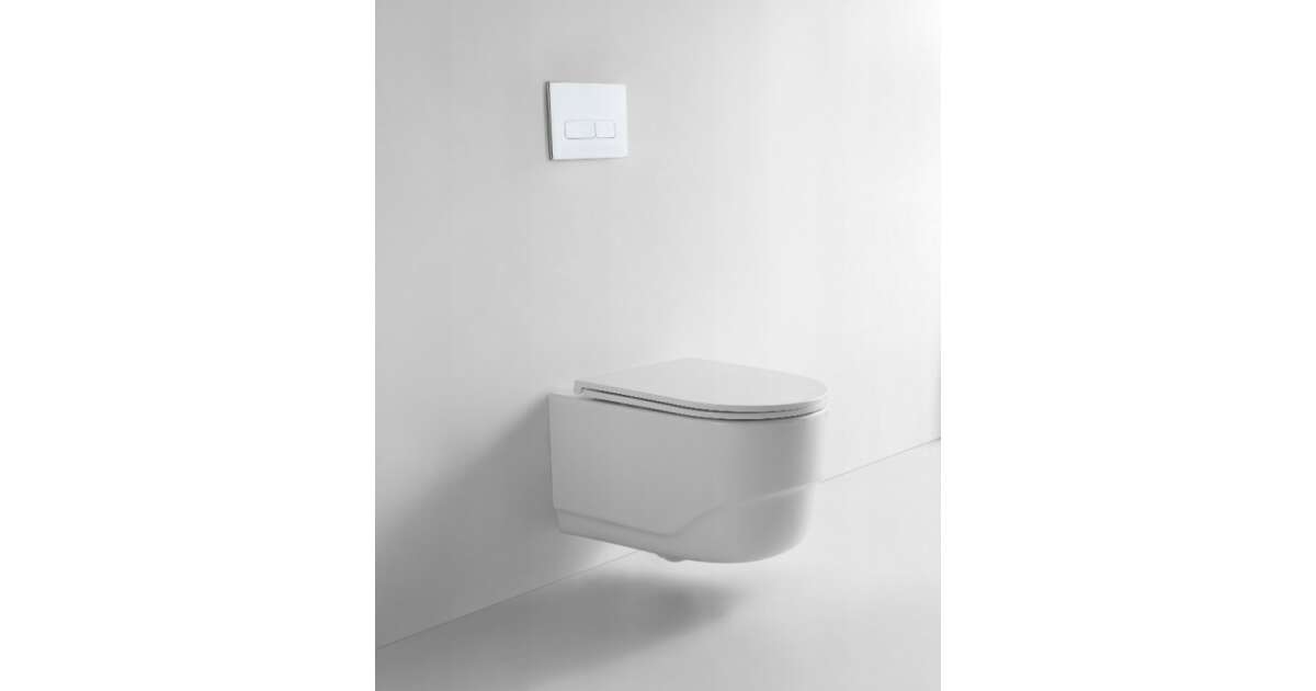 Arbo Decor rimless fali WC csésze + soft-close slim WC ülőke | Pepita.hu