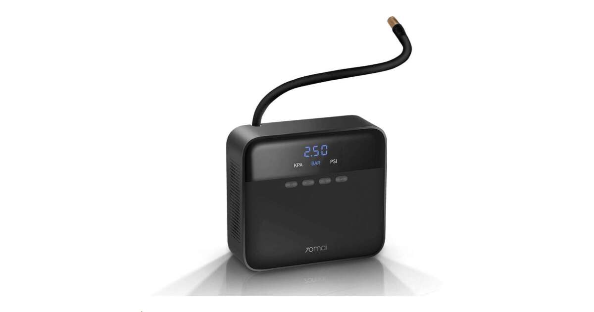 Xiaomi 70mai Air Compressor Lite hordozható pumpa (Midrive TP03 ...
