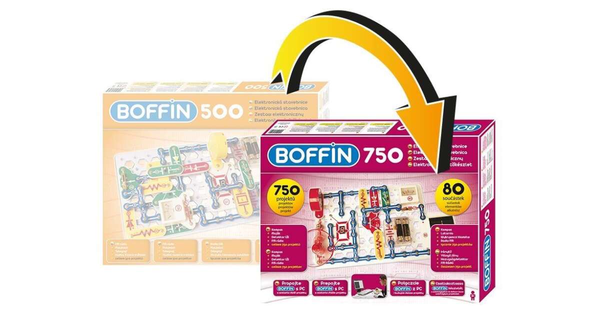 Boffin 750 Elektronikai Bővítő Készlet | Pepita.hu