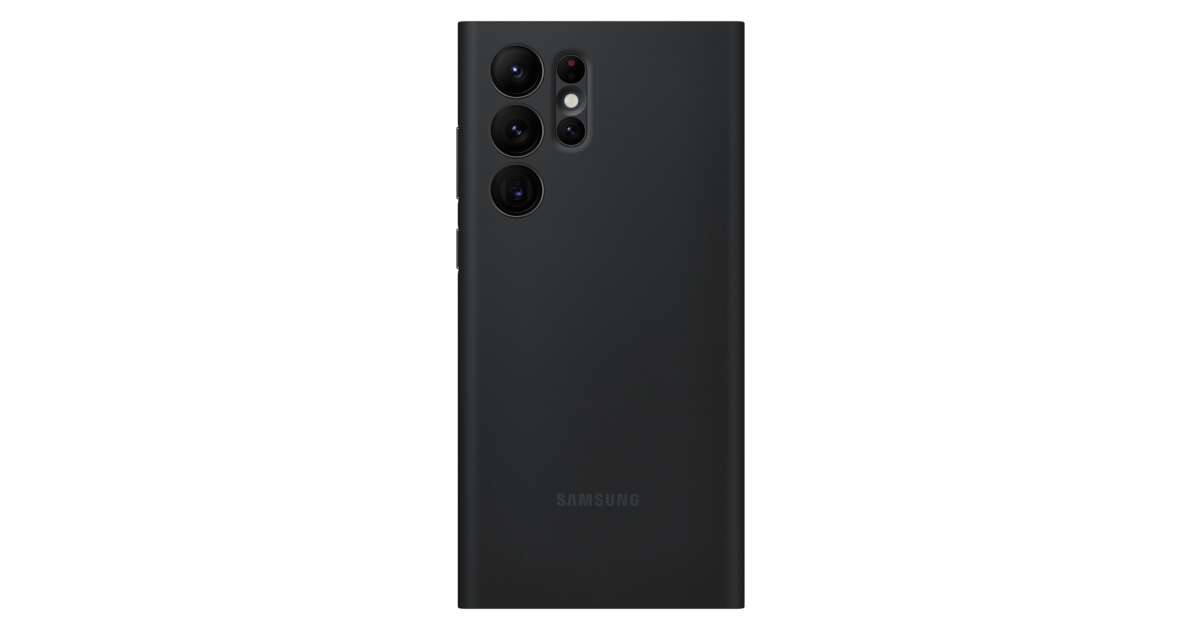 Samsung Galaxy S22 Ultra Smart Clear View tok fekete (EF-ZS908CBEGEE ...