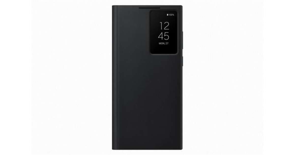 Samsung Galaxy S22 Ultra Smart Clear View tok fekete (EF-ZS908CBEGEE ...
