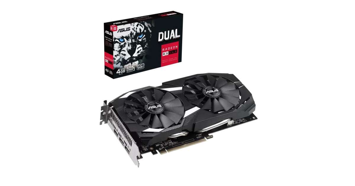 ASUS Radeon RX 560 4GB DUAL videókártya (DUAL-RX560-4G) | Pepita.hu