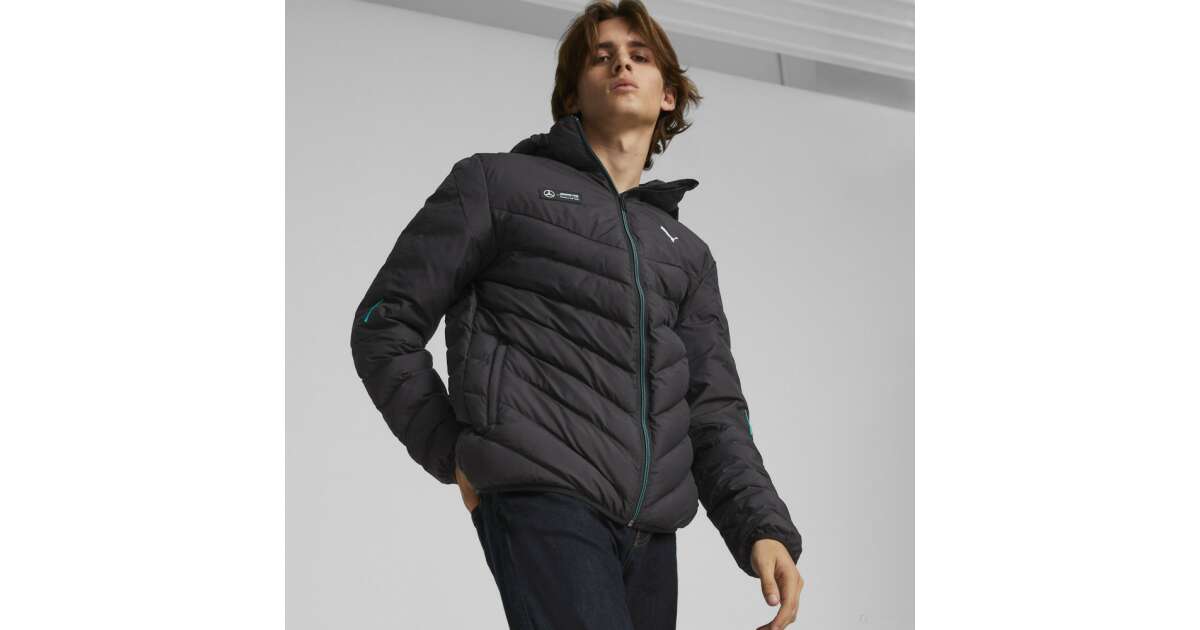 AMG Mercedes MT7 EcoLite Down Jacket Puma Black 2022 | Pepita.com