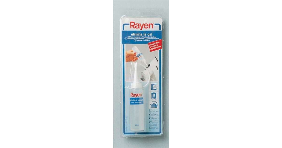 Rayen 6164 vízkőoldó folyadék, 80 ml, vasalókhoz, vízforralókhoz ...