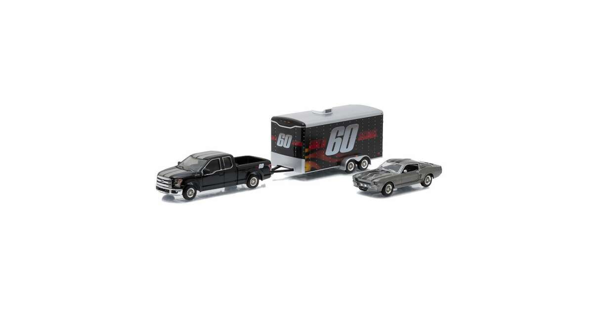 ELEANOR Custom Ford Mustang + Ford F-150 modell autó 1:64 61894734