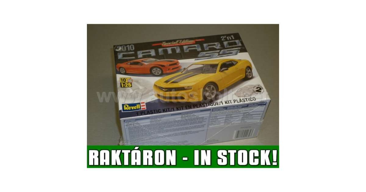 Revell Plastic Model Kit 2010 Chevrolet Camaro SS 1:25 | Pepita.hu