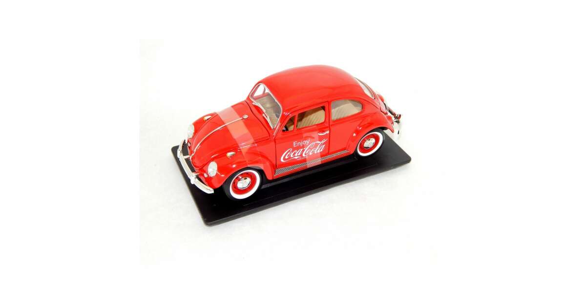 Volkswagen Beetle 1966 Coca Cola modell autó 1:18 | Pepita.hu