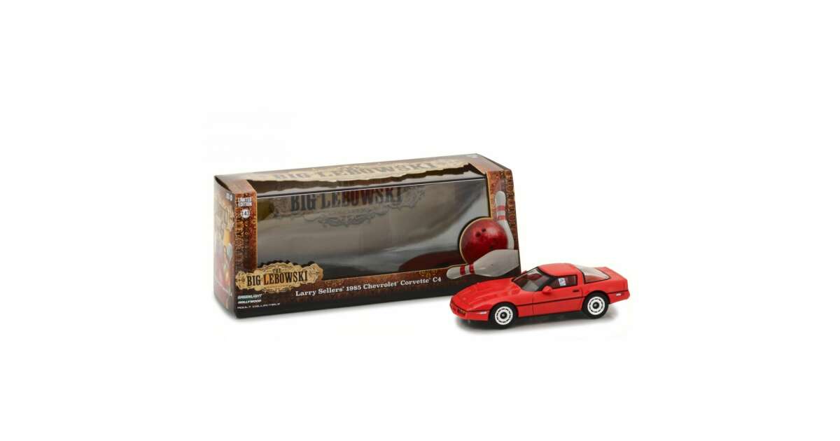 1985 Chevrolet Corvette C4 THE BIG LEBOWSKImodell autó 1:43 | Pepita.hu