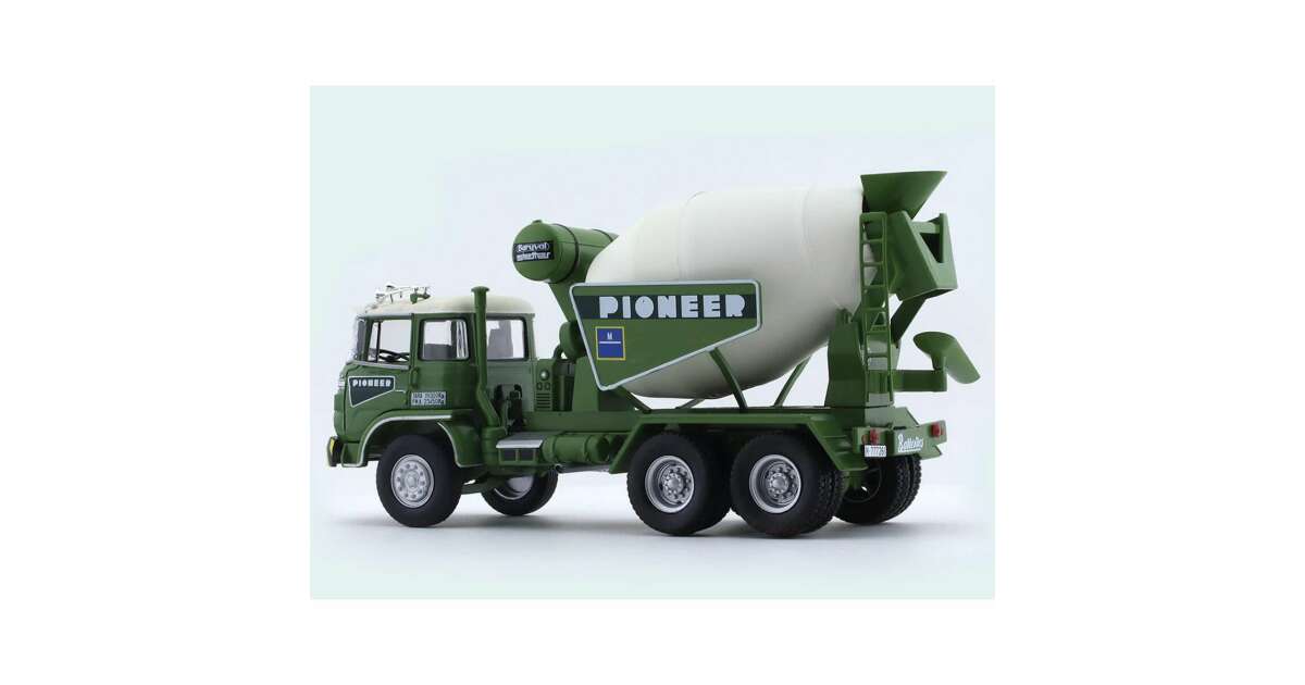 Barreiros Centauro cement mixer zöld/fehér modell autó 1:43 (17,5 cm ...