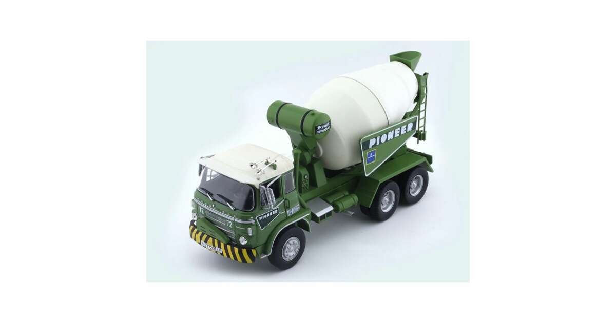 Barreiros Centauro cement mixer zöld/fehér modell autó 1:43 (17,5 cm ...