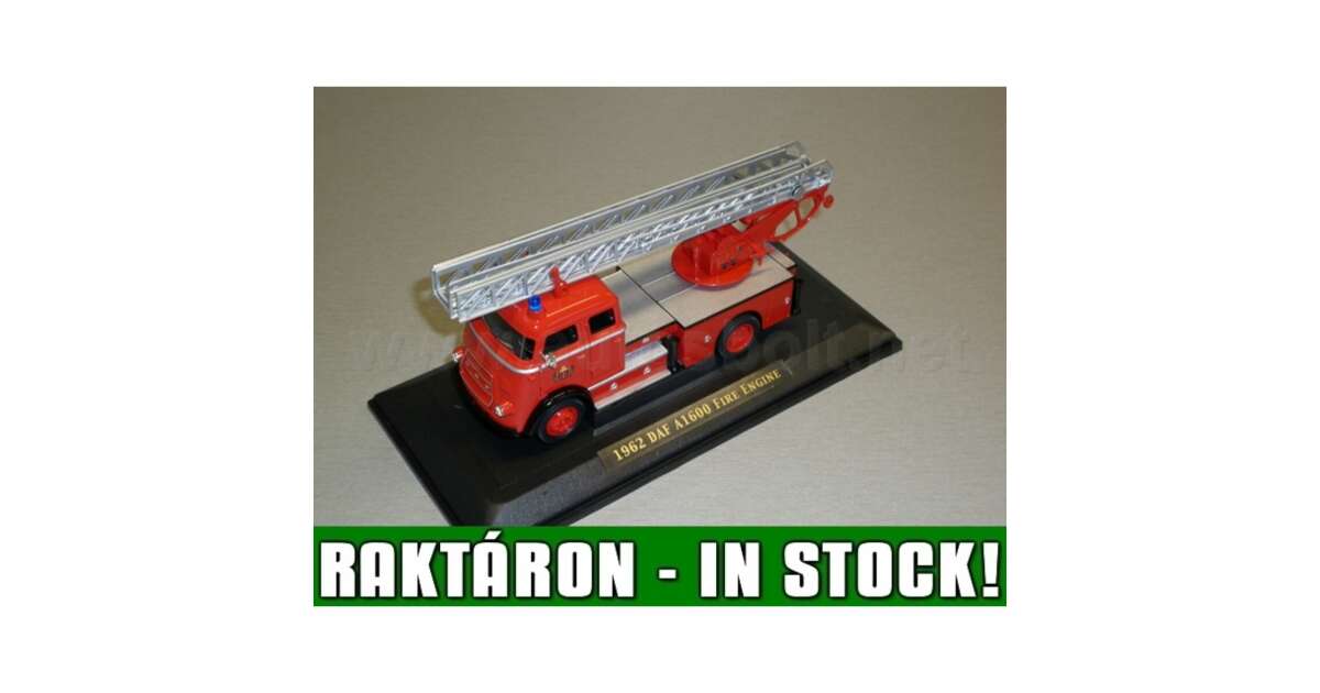 DAF A1600 FIRE ENGINE modell autó 1:43 | Pepita.hu