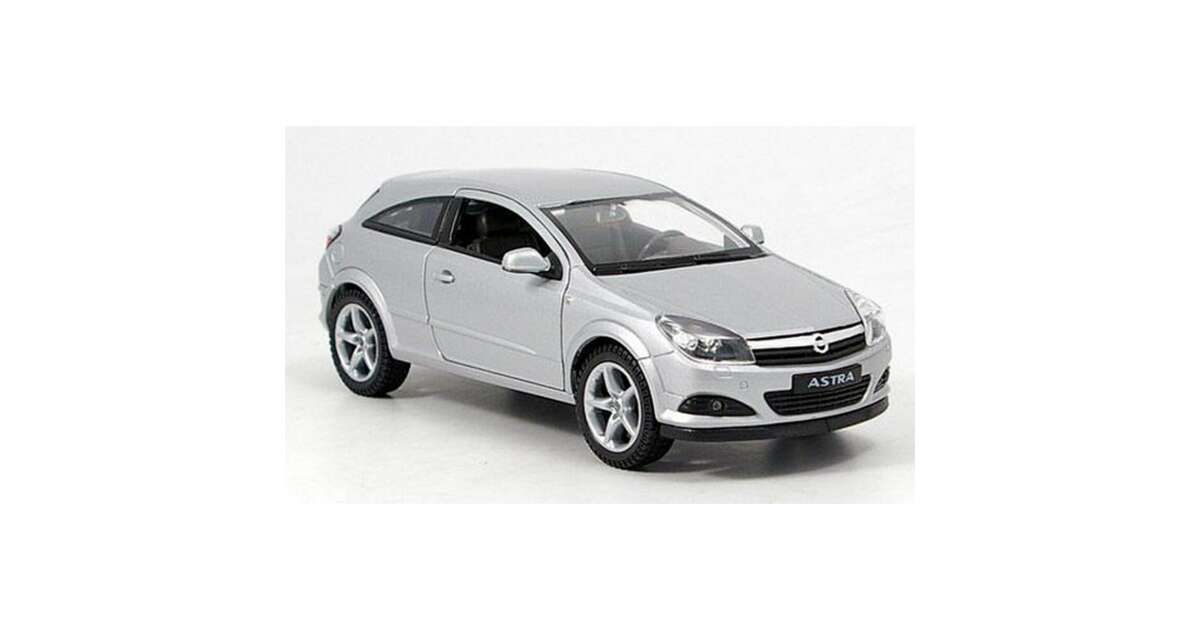 2005 Opel Astra GTC ezüst modell autó 1:24 | Pepita.hu