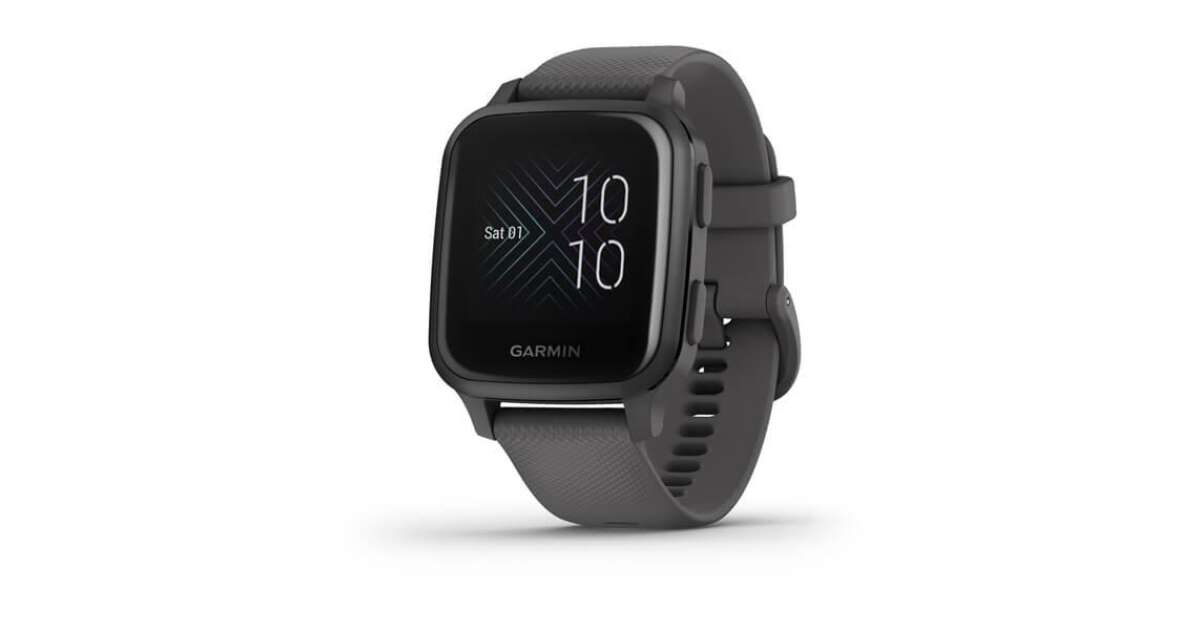 Ceas Smartwatch Garmin Venu Sq, NFC, Slate/Slate | Pepita.hu
